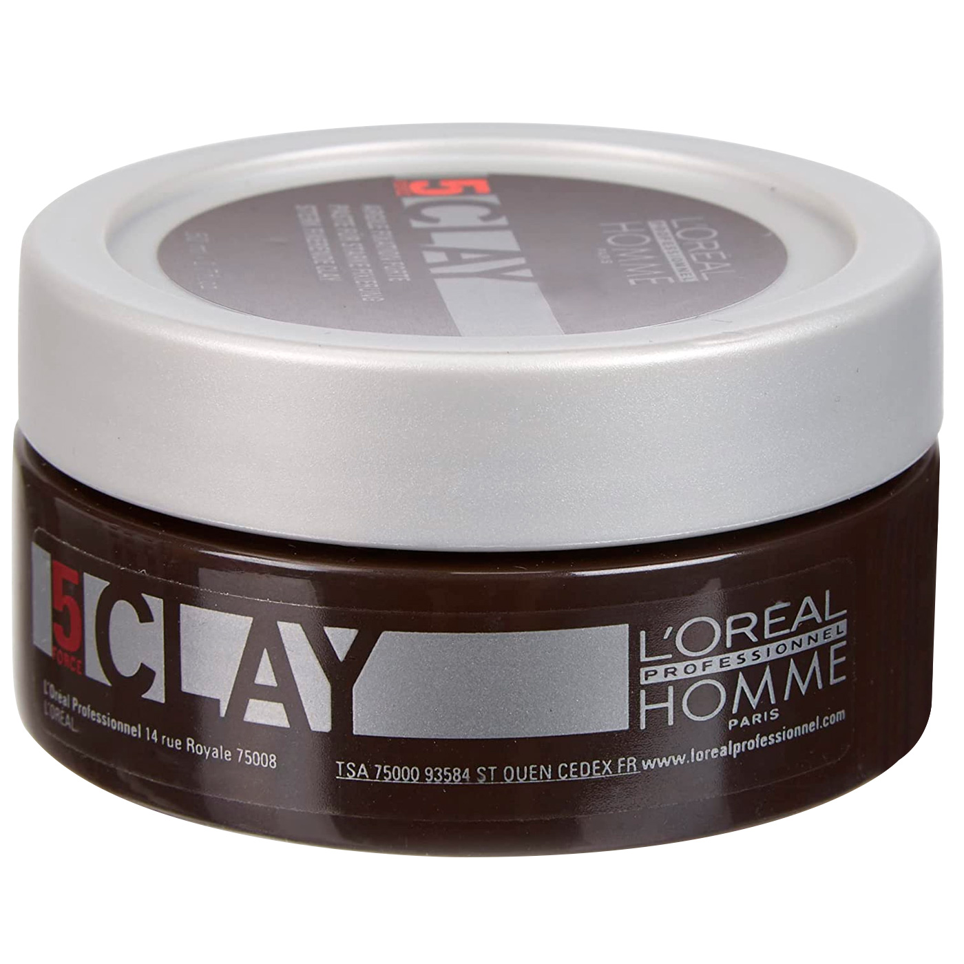 Cera para Peinar Clay L'Oréal Professionnel Homme 50ml, MiBelleza.