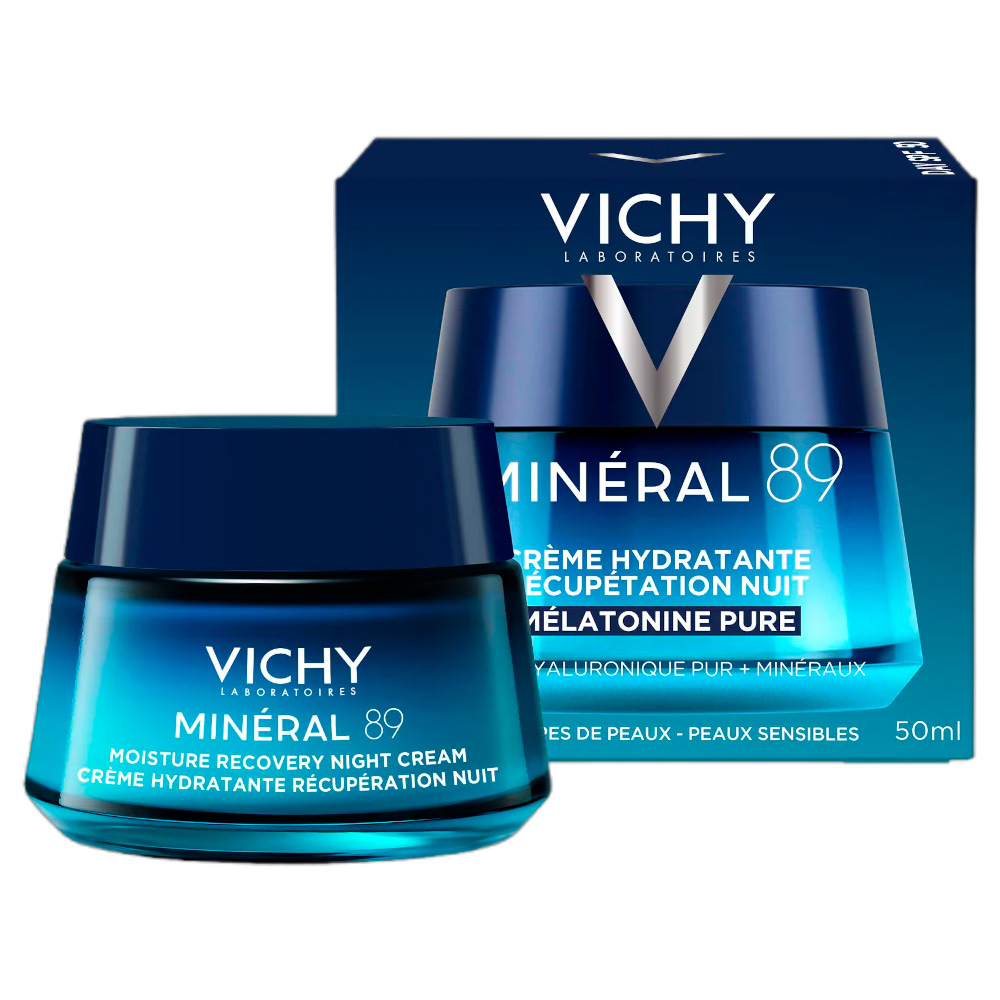 Crema Vichy Minéral 89 Noche Moisture Recovery 50ml, MiBelleza.