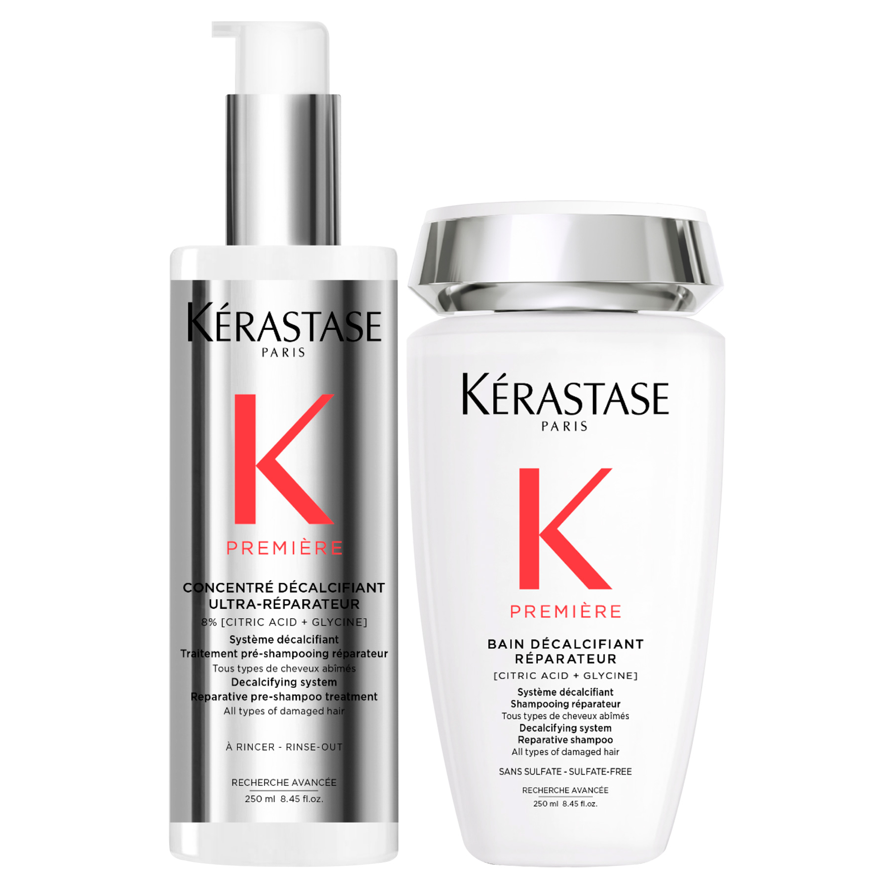 Pack Kérastase Première Pre Shampoo Concentré Décalcifiant Ultra ...