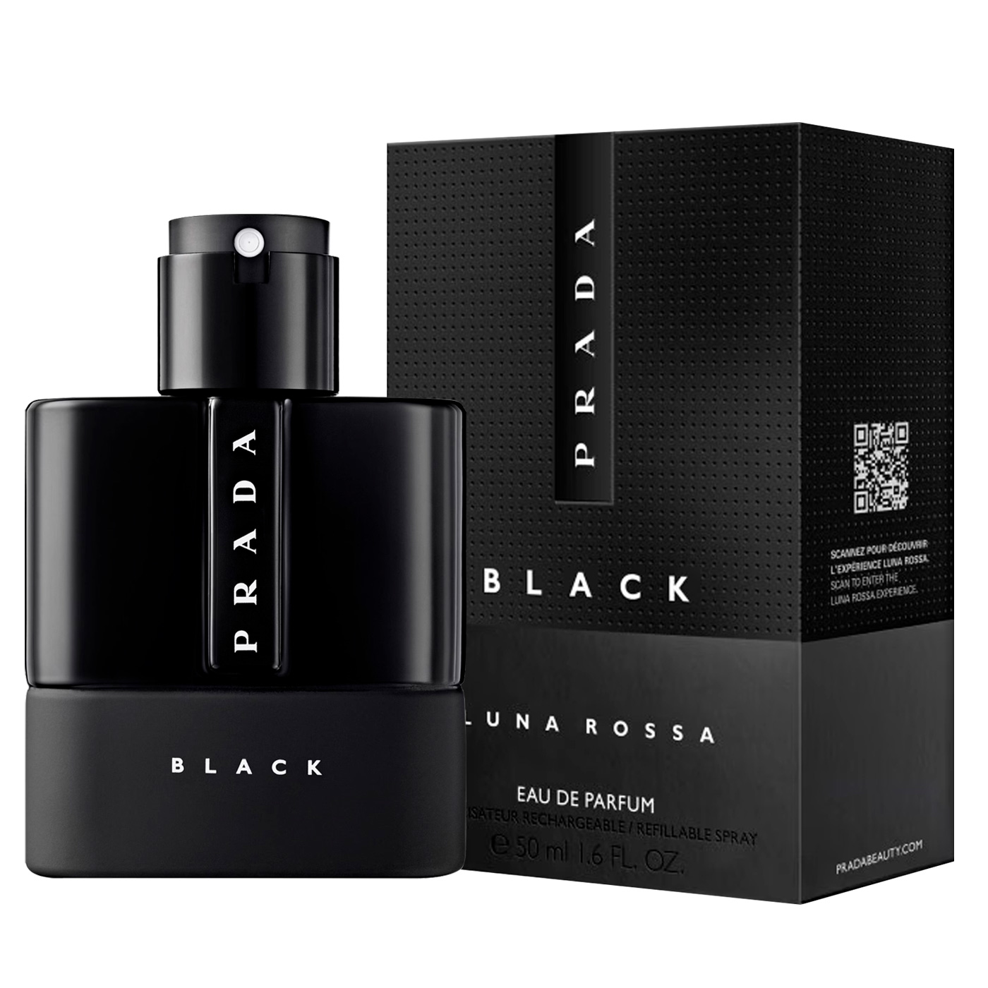 Perfume Prada Luna Rossa Black EDP 50ml, MiBelleza.