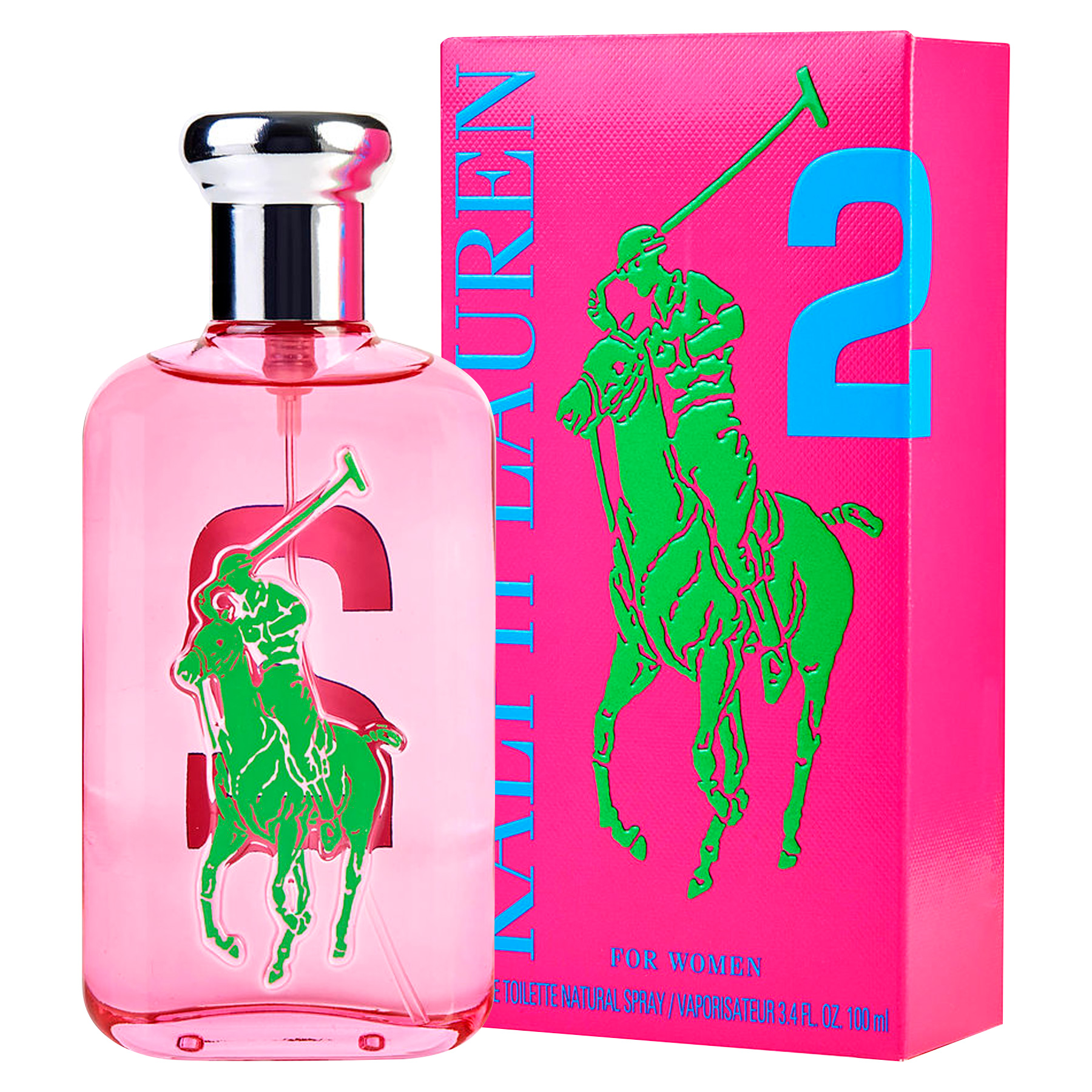 Perfume Ralph Lauren Big Pony 2 Pink EDT 100ml, MiBelleza.