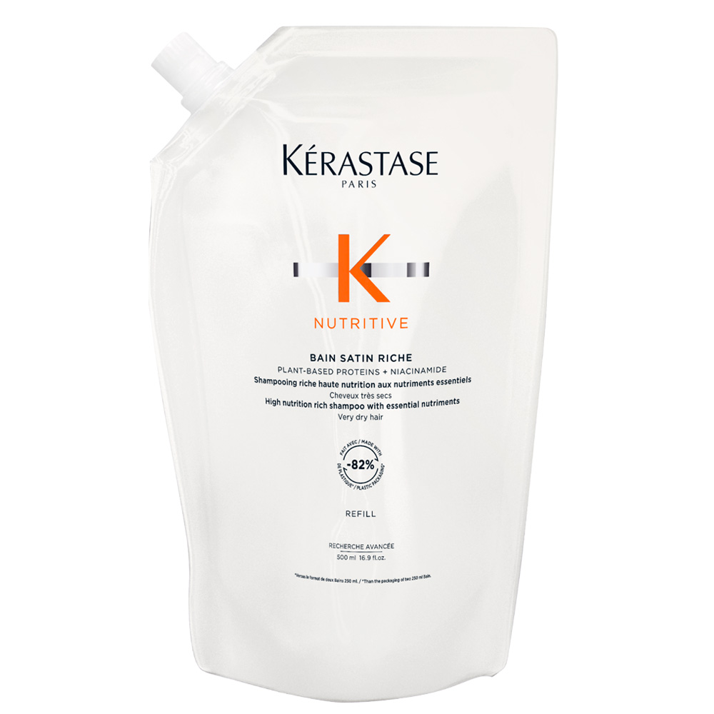 Shampoo Kérastase Nutritive Bain Satin Riche Recarga 500ml, MiBelleza.