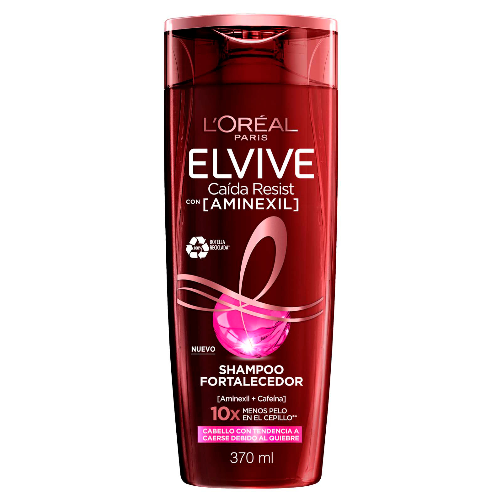 Shampoo L'Oréal París Elvive Caída Resist Aminexil Anticaída 370ml ...