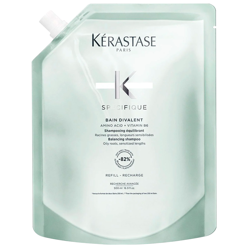 Shampoo Specifique Bain Divalent para Cabello Graso Kerastase Recarga ...