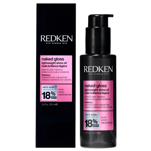 Aceite Redken Naked Gloss de 100ml, MiBelleza.