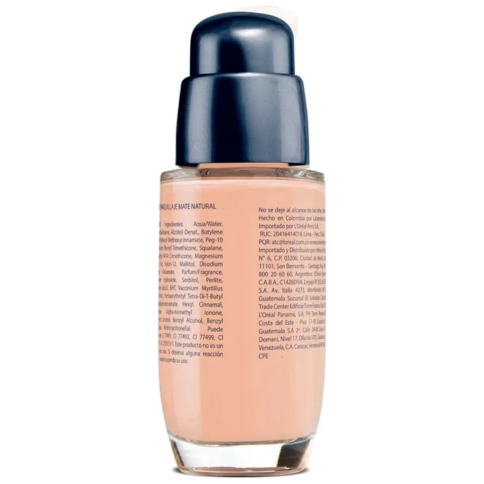Base Líquida Vogue Mate Natural con Ácido Hialurónico - Trigo, MiBelleza.