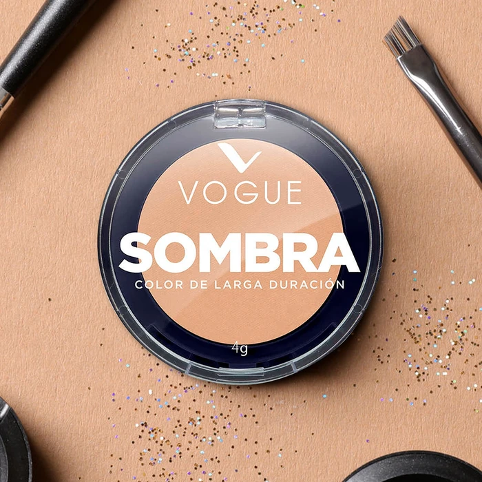 Sombra Individual Color de Larga Duración Vogue - Natural, MiBelleza.